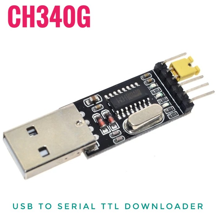 Jual CH340 USB to Serial TTL Uart Module 5V 3.3V USB TTL CH340G Indonesia|Shopee Indonesia