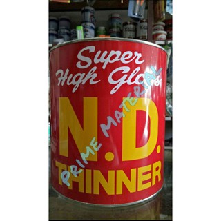 Jual Thinner Tiner Cobra Merah Besar High Gloss ND 4 Liter Indonesia ...