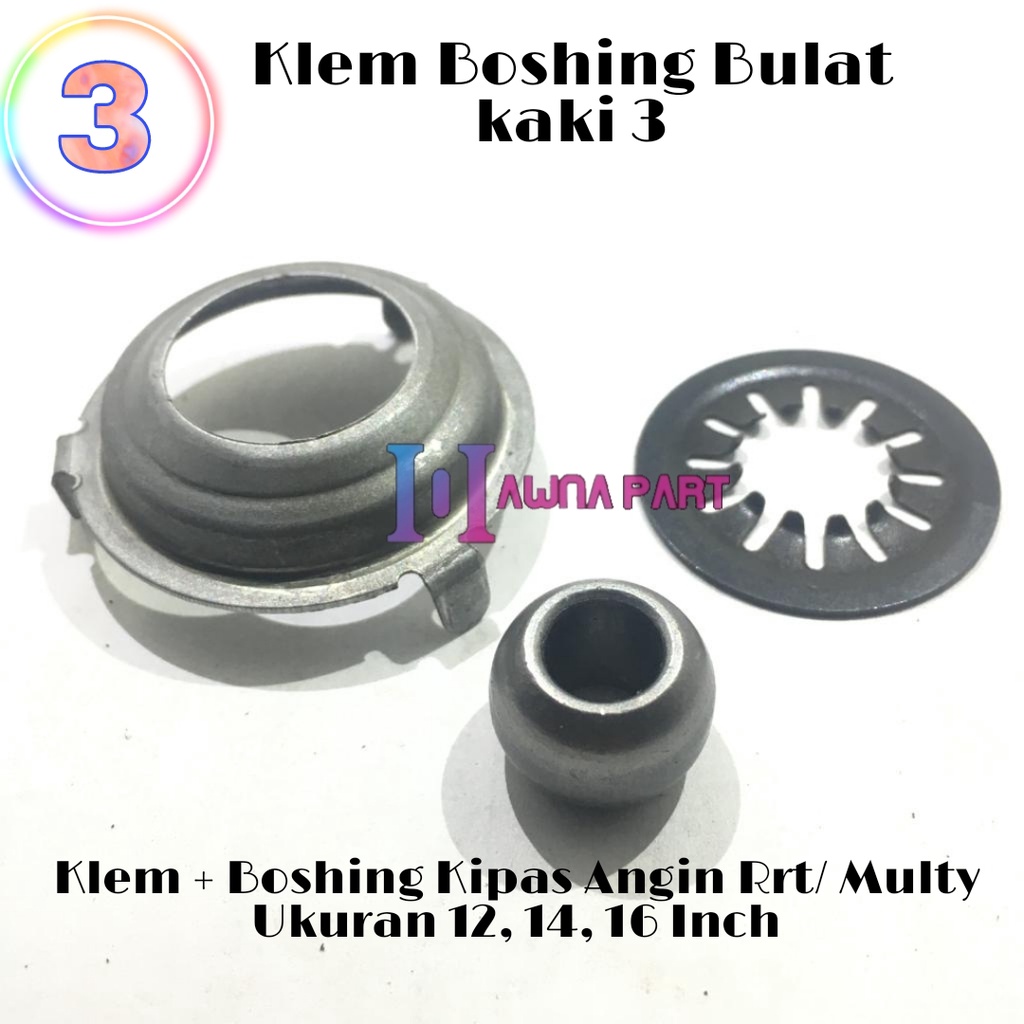 Jual Klem Boshing Rumah Boshing Kipas Angin Tiga Kaki 12, 14, 16 Inch ...