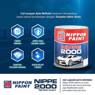Jual cat duco NC lacquer Nippe 2000 Nippon Paint high gloss automotive ...
