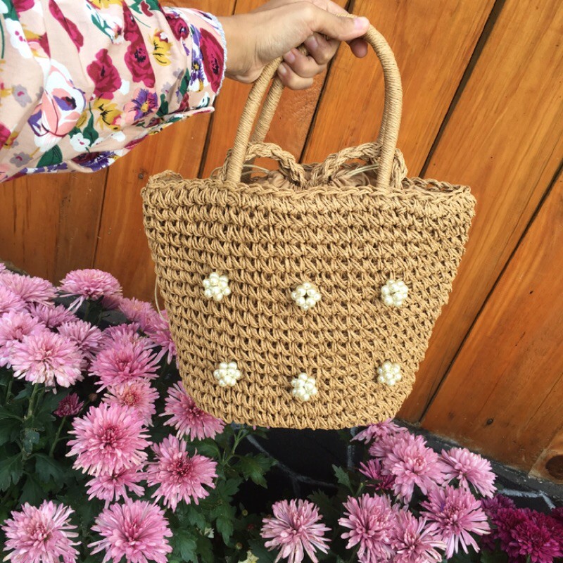 Jual Rattan Pearl Bag/ Rottan Pearl Bag/ Tas Rotan Mutiara Indonesia ...