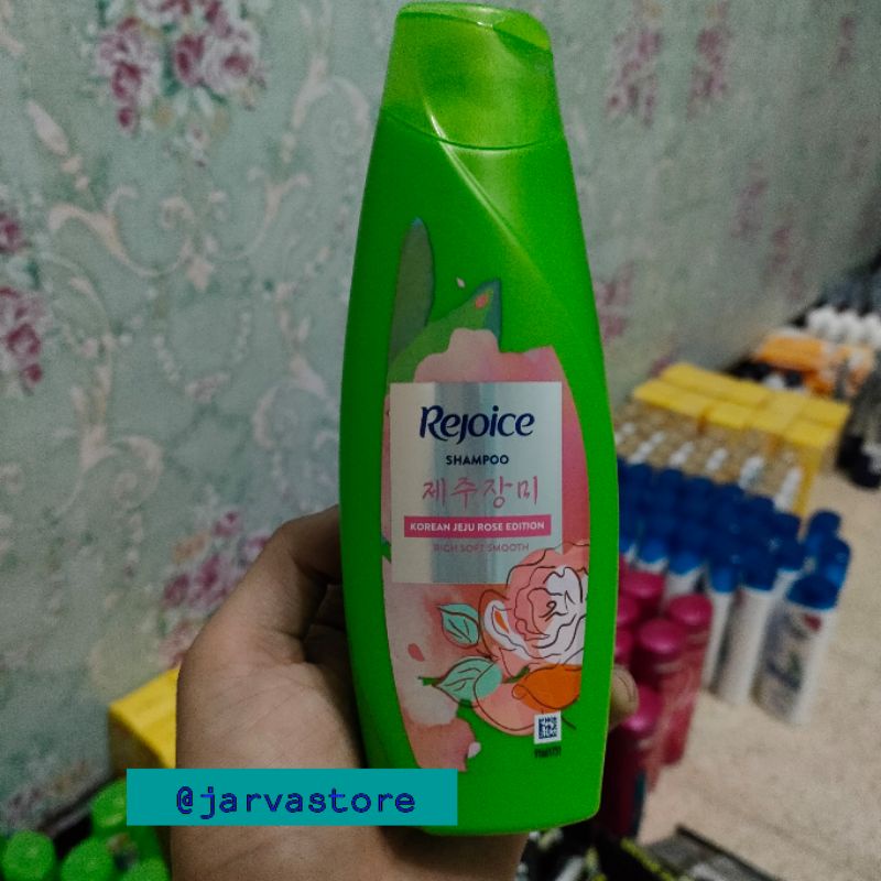 Jual Rejoice Shampoo Korean Jeju Rose Rich Soft Smooth 150 ml | Shopee Indonesia