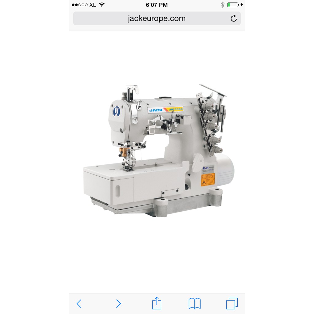 Jual Mesin overdeck/Interlock JACK JK-8569AD1 | Shopee Indonesia