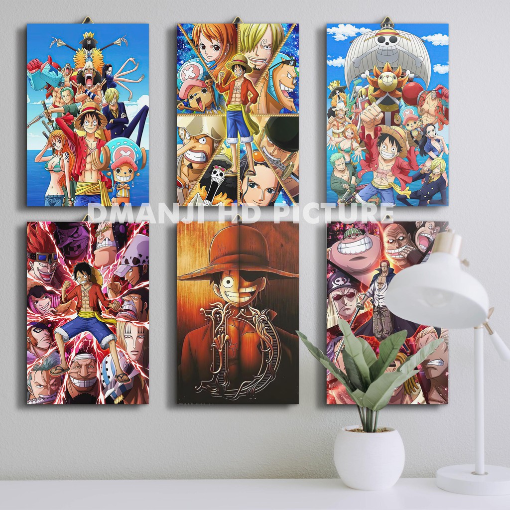 Jual POSTER KAYU ONE PIECE 20X30 / WALLDECOR ONE PIECE / HIASAN DINDING ...