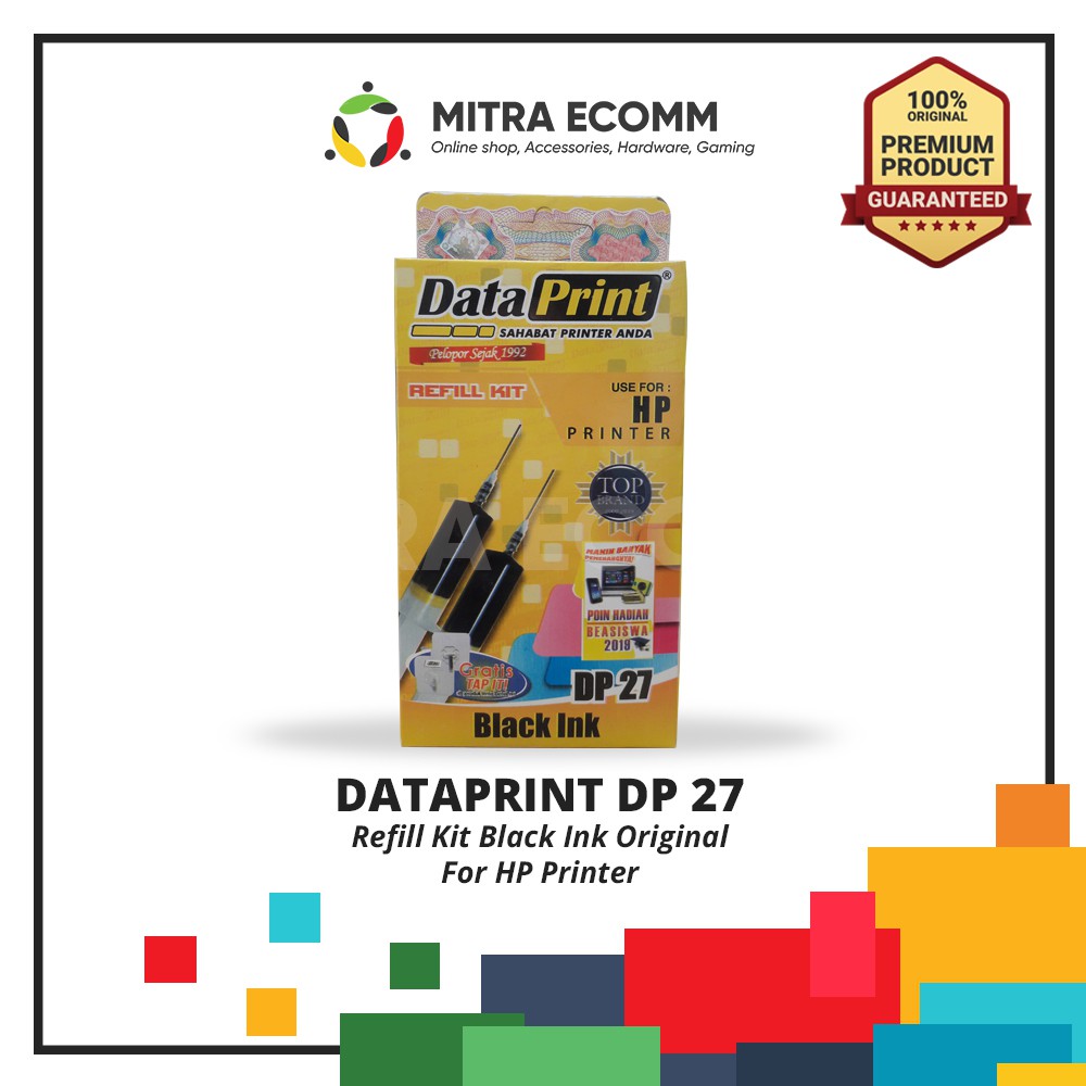 TINTA DATAPRINT DP27 Refill Original DP 27 | Shopee Indonesia