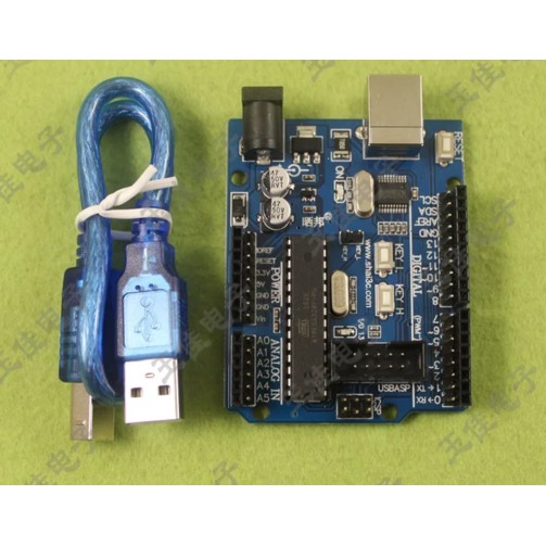 Jual Uno R3 Atmega328p Avr USB ASP Development Board Compatible Arduino ...
