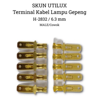 Jual UTILUX Terminal Kabel Gepeng Skun H2832 Male + 150pcs altam07 ...