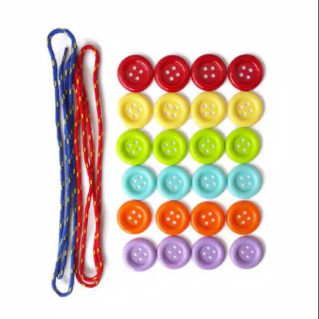 Jual Meronce kancing (mainan Montessori) Indonesia|Shopee Indonesia
