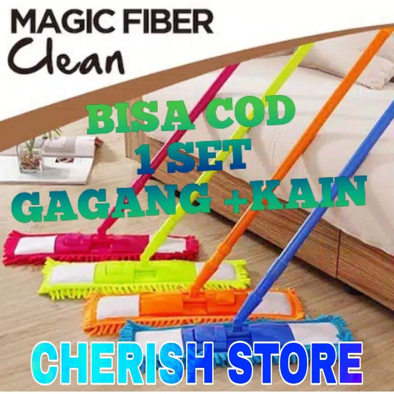 SAPU ALAT PEL CENDOL MICROFIBER MAGIC FIBER CLEAN PEMBERSIH LANTAI ...