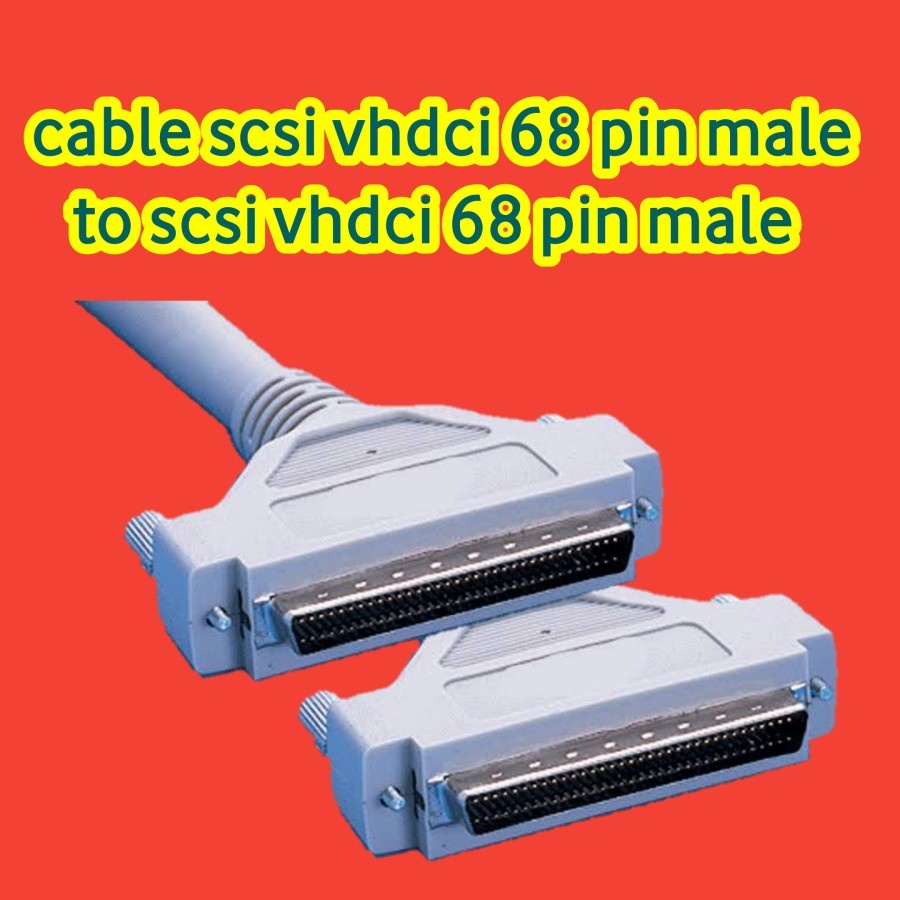 Jual Cable scsi vhdci 68pin Male to vhdci 68pin Male 3 Meter | Shopee ...