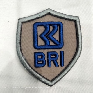 Jual LOGO BORDIR BRI TIMBUL BEDGE BRI TIMBUL EMBLEM PATCH BRI TIMBUL ...