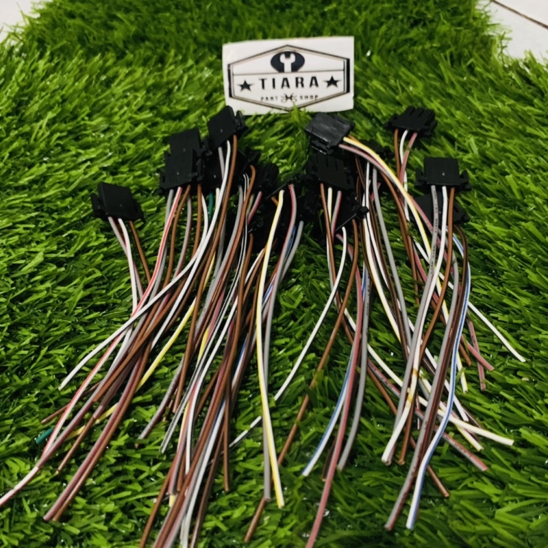 Jual piting soket 3 kabel soket tombol soket 3 pin | Shopee Indonesia