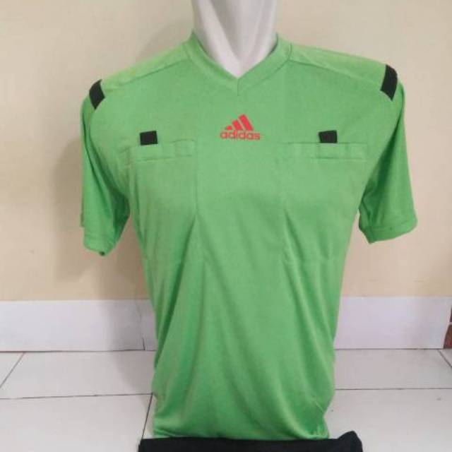 Jual Baju Wasit Adidas HIJAU / Referee Sepakbola / Futsal Adidas PD14 ...