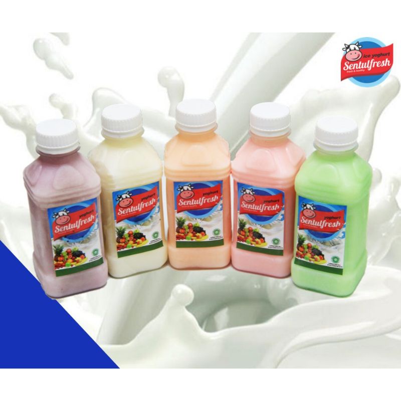 Jual Yoghurt botol Sentul Fresh (khusus gosend) | Shopee Indonesia