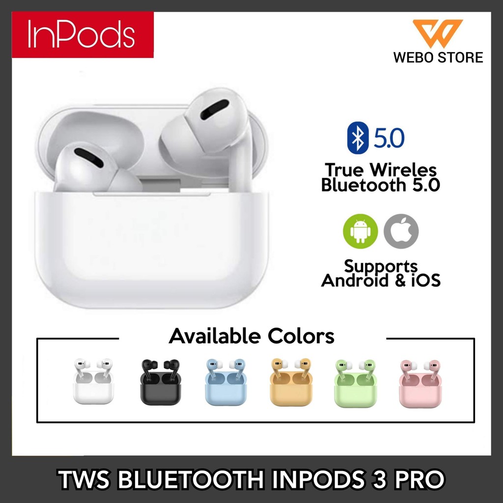 Jual InPods 3 Pro Earphone TWS Bluetooth | Shopee Indonesia