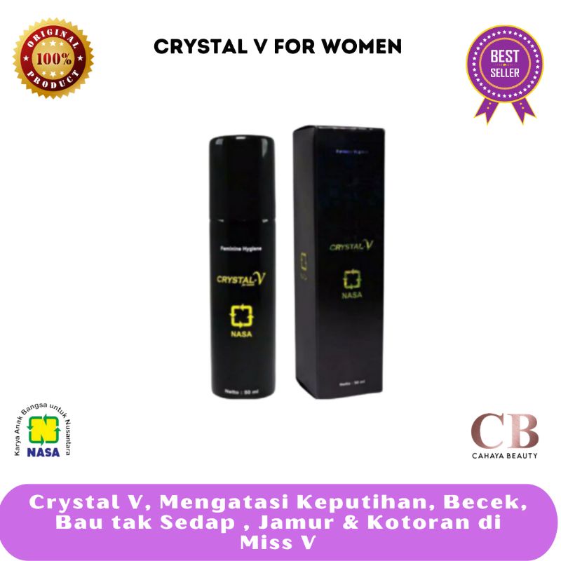 Jual CRYSTAL-V SPRAY NASA 50 ml- VSPRAY (feminim hygine praktis ...