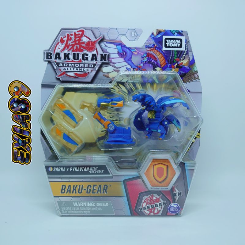 Jual Bakugan Armored Alliance - Sabra X Pyravian Ultra + Baku Gear Takaratomy | Shopee Indonesia