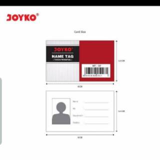 Jual Name tag joyko/ name tag murah/ name tag warna/ name tag ...