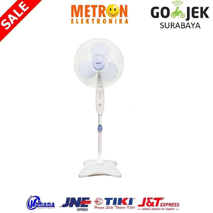 Jual COSMOS 16 SKM KIPAS ANGIN BERDIRI / STAND FAN 16 INCH 46 WATT ...