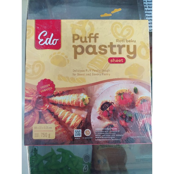 Jual Edo Puff pastry 750g Indonesia|Shopee Indonesia