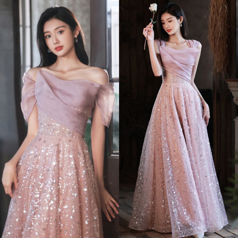 Jual Realpic G873 XS-2XL Bisa custom 3-in-1 Gaun bridal mewah impor ...