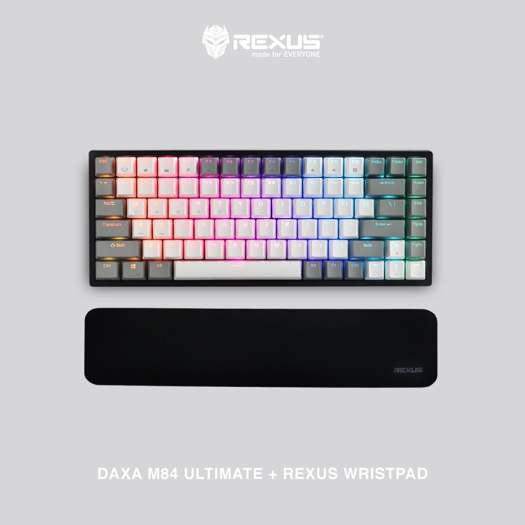 Jual Rexus Keyboard Wireless Gaming Mechanical Daxa M84 Pro Indonesia ...
