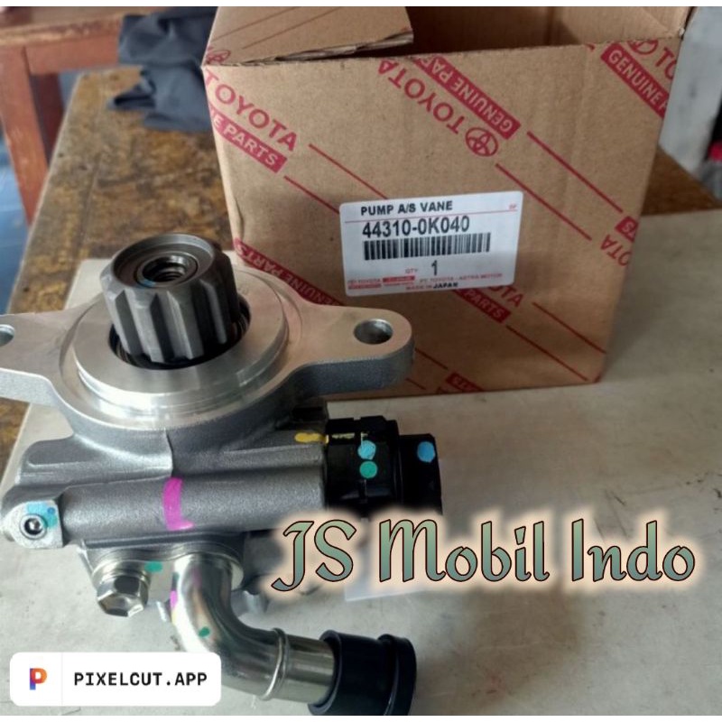 Jual Pompa Power Steering Fortuner Innova Hilux Diesel Pump Assy Vane ...
