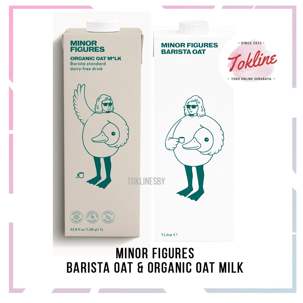 Jual MINOR FIGURES OAT MILK / ORGANIC OAT MILK BARISTA SUSU OAT 1 Liter ...