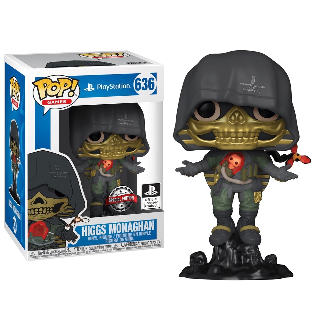 Jual Funko POP Death Stranding - Higgs Monaghan Metallic (Exclusive ...