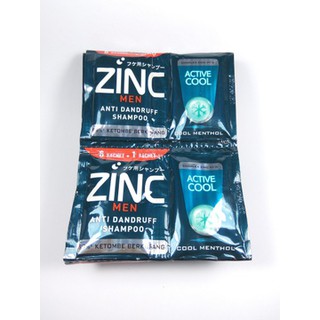Jual Zinc Shampoo Men Active Cool sachet-6 pcs | Shopee Indonesia