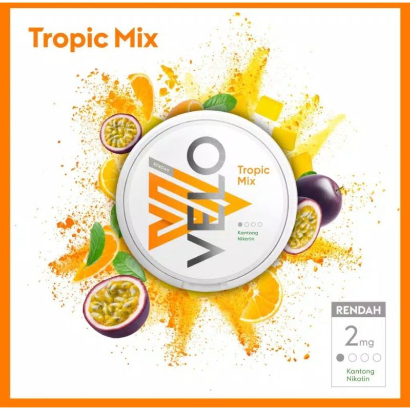 Jual VELO TROPIC MIX 2mg | Shopee Indonesia