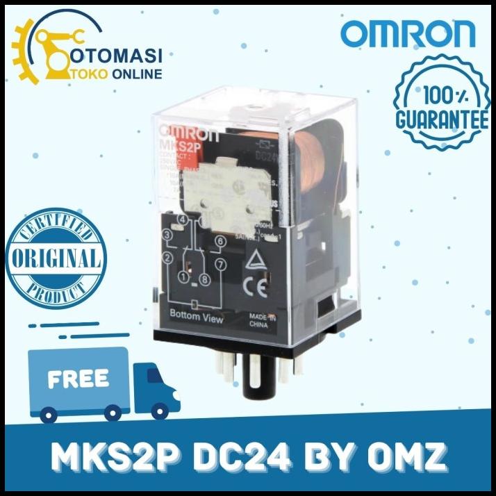 Jual Relay Omron Mks2P Dc24 By Omz | Shopee Indonesia