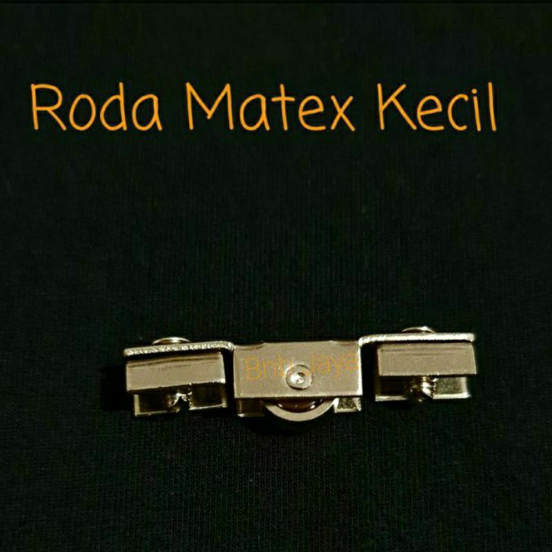 Jual Roda Matex Kecil / Showcase / Rel Sliding Etalase Lemari Kaca ...