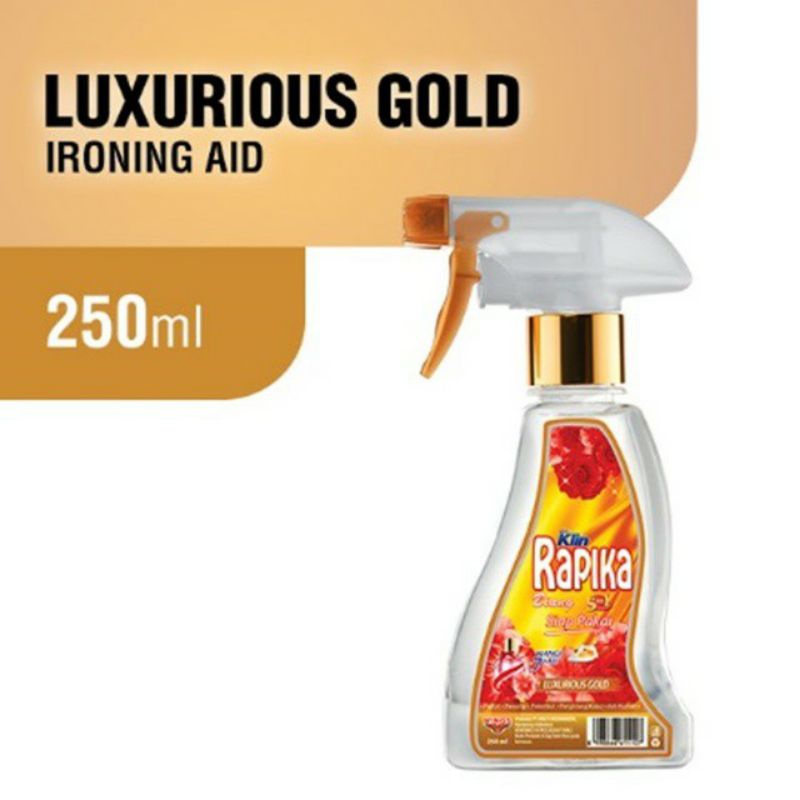 Jual Rapika biang luxurious gold spray botol 250ml | Shopee Indonesia