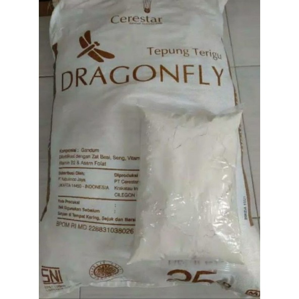 Jual Tepung Terigu Dragon fly 1kg | Shopee Indonesia