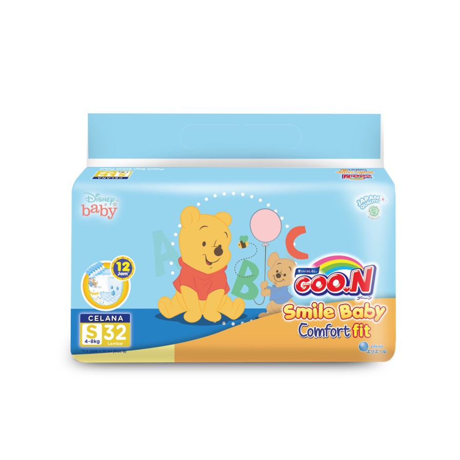 Jual GOON SMILE BABY COMFORT FIT S32/M30/L28/XL26 (DISNEY CHARACTER) | Shopee Indonesia