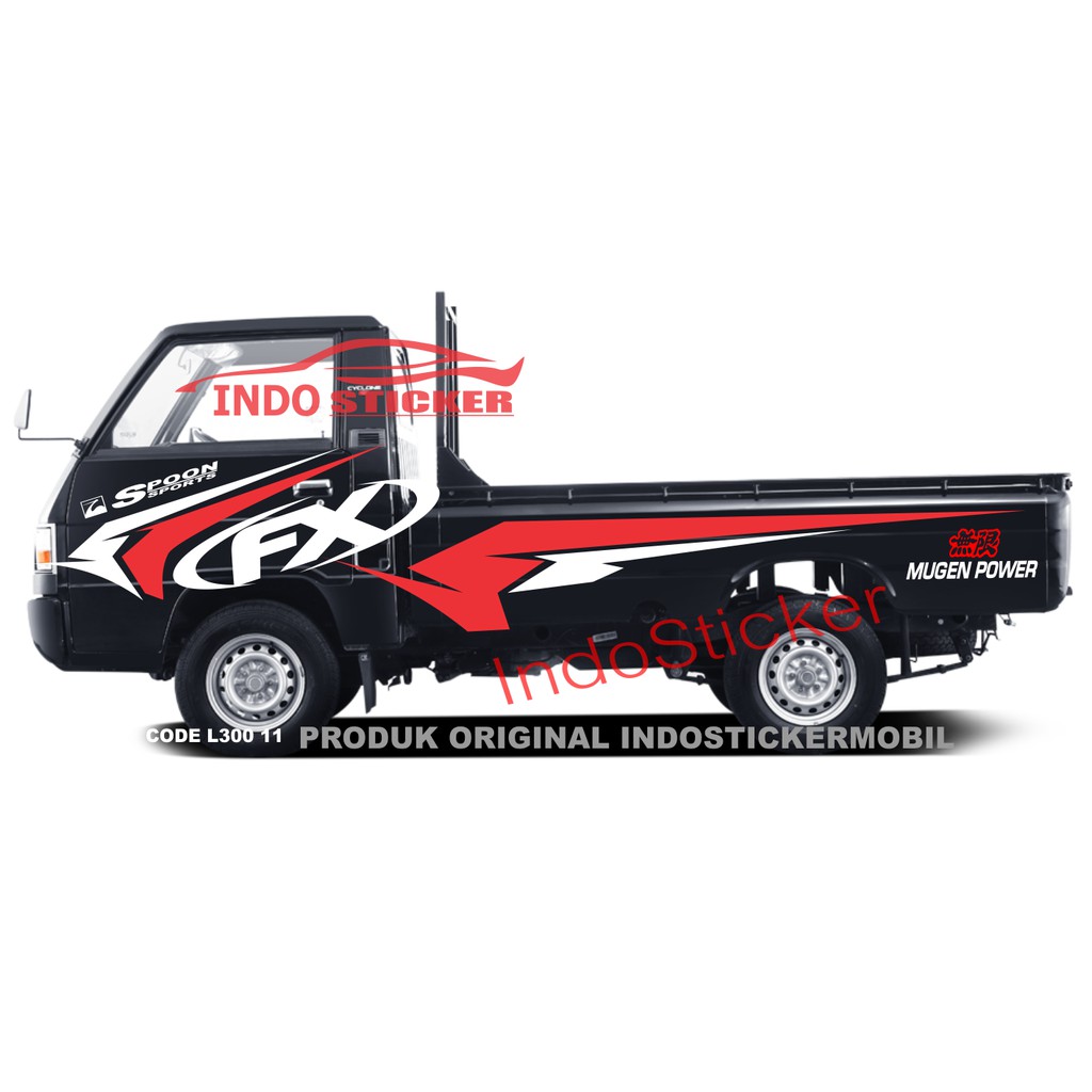 Jual Cutting stiker mobil pick up l300 stiker mitsubishi l300 suzuki ... Jual Cutting stiker mobil pick up l300 stiker mitsubishi l300 suzuki ...