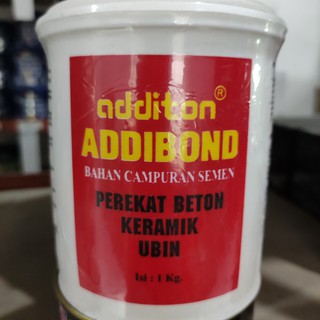 Jual Addibond Perekat beton keramik 5kg adibond bahan campur semen 5kg ...