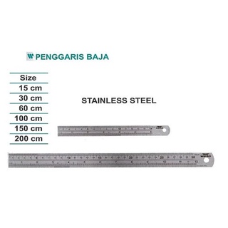 Jual WIPRO PENGGARIS BESI BAJA LURUS STAINLESS STEEL 60 CM 60CM | Shopee Indonesia