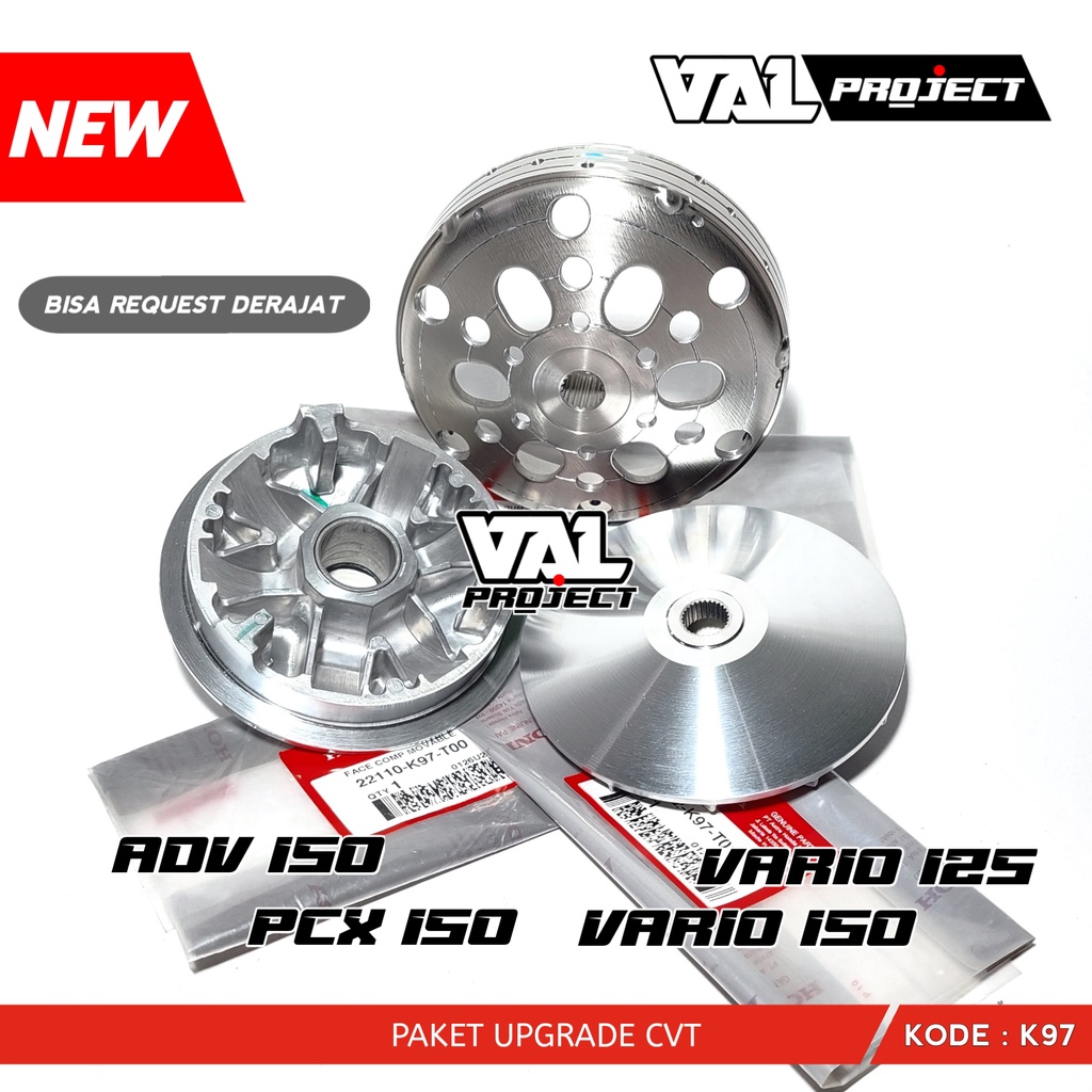 Jual Paket Rumah Roller Pcx Adv Big Pulley Vario 125 Vario 150 Pulley ...