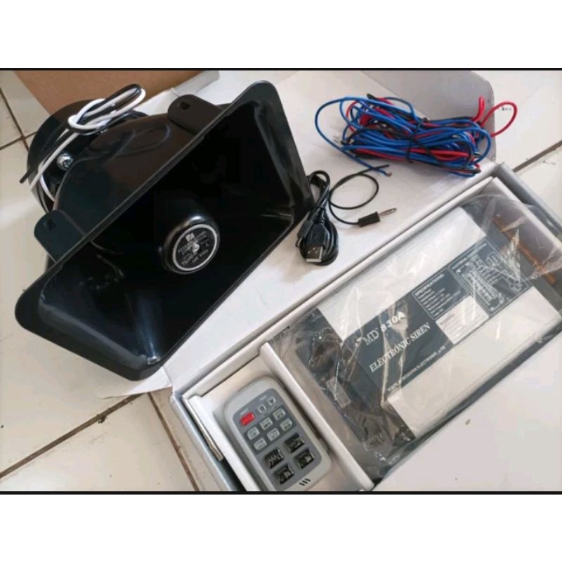 Jual modul toa sirine patwal wireless MD830A power 200 Watt. | Shopee ...