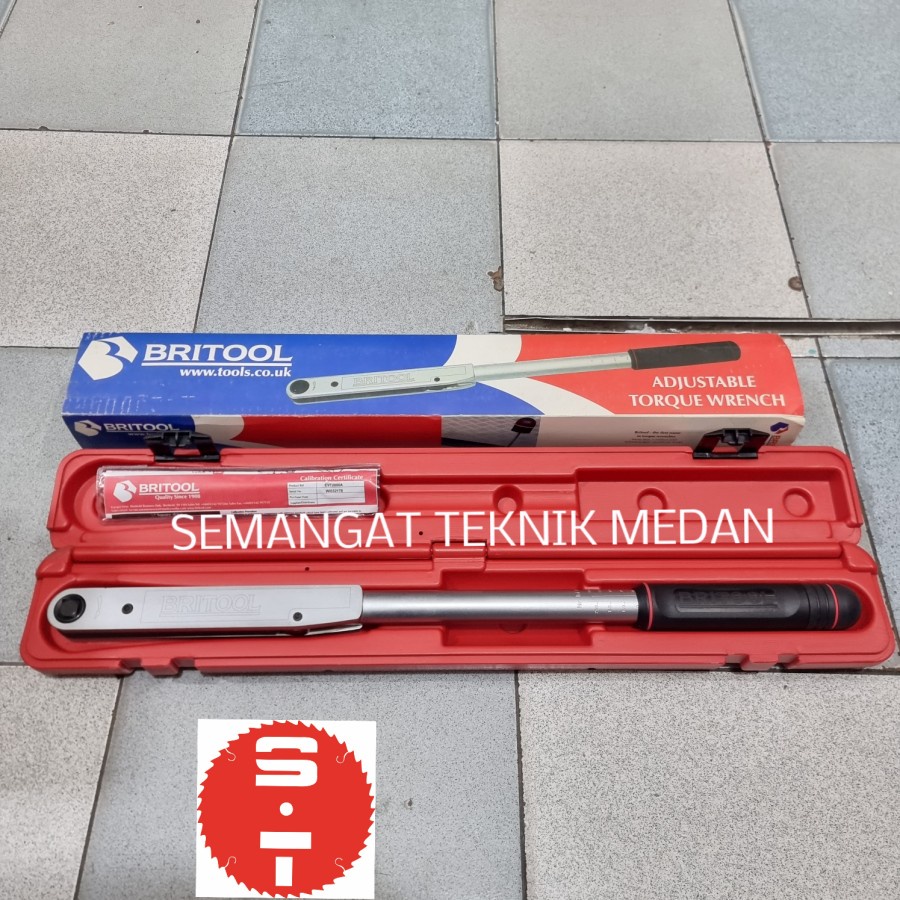 Jual EVT2000A KUNCI TORSI MOMEN MOMENT TORQUE WRENCH 23KG 1/2" BRITOOL ...