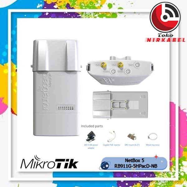 Jual MikroTik Netbox 5 RB911G-5HPacD-NB | Shopee Indonesia