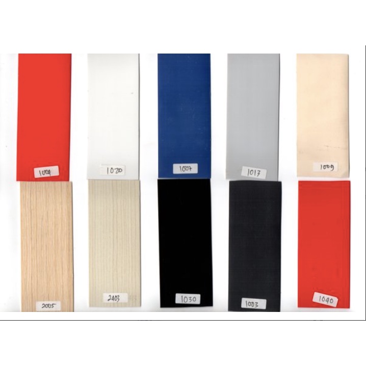 Jual Edging PVC Lebar 55 mm x 1 mm Panjang 1 meter Warna Solid Dop ...