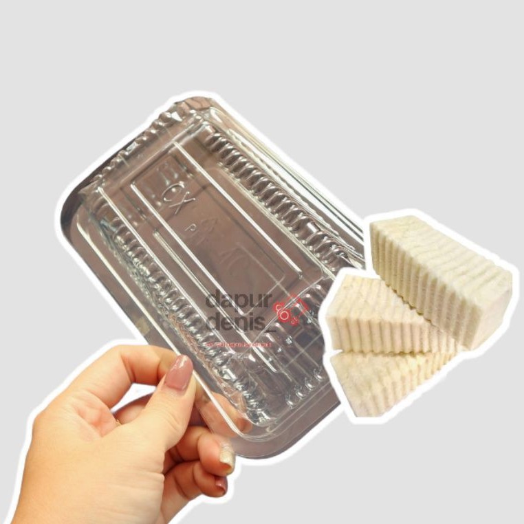 Jual (50pcs) Mika Plastik Roti Bakar / Mika Plastik 2A Tebal / Mika ...