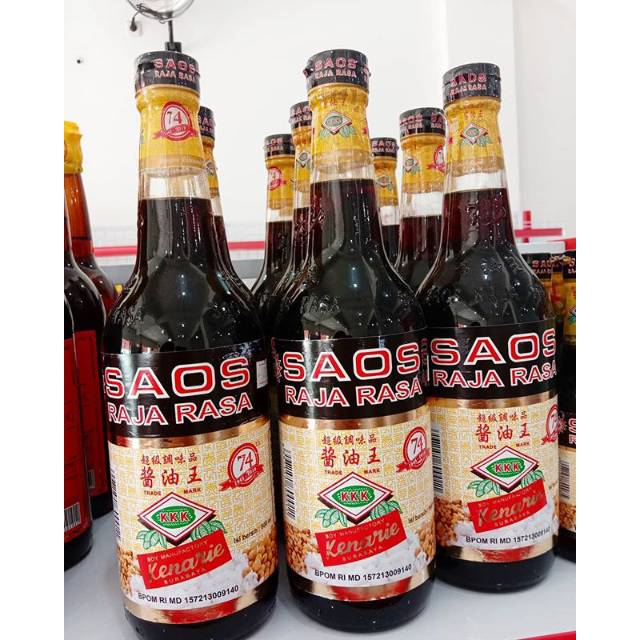 SAOS RAJA RASA ( SOY MANUFACTORY KENARIE ) KKK- 600 ML | Shopee Indonesia