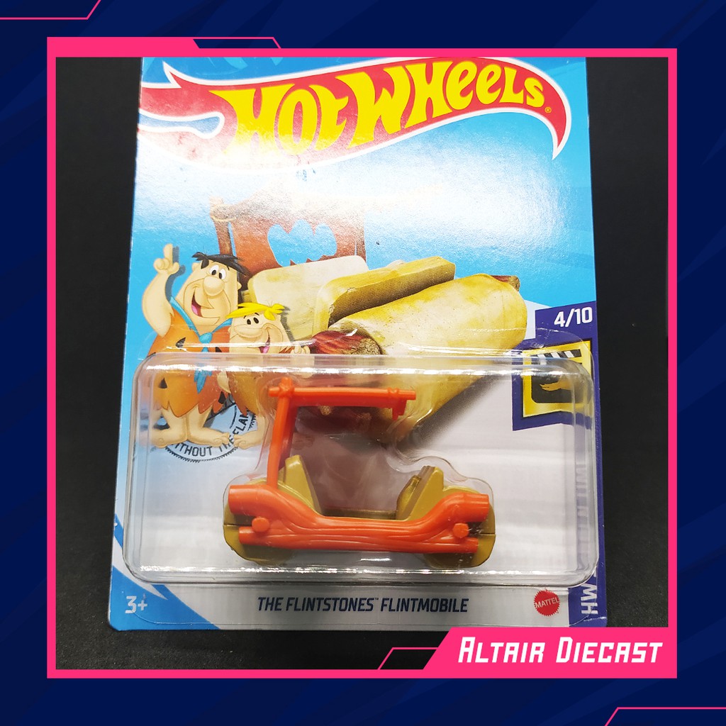 Jual Hot wheels The Flintstones Flintmobile (Mainan Mobil Anak) HW ...