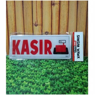 Jual Papan Acrylic Tanda Kasir - Tulisan Acrylic Kasir | Shopee Indonesia