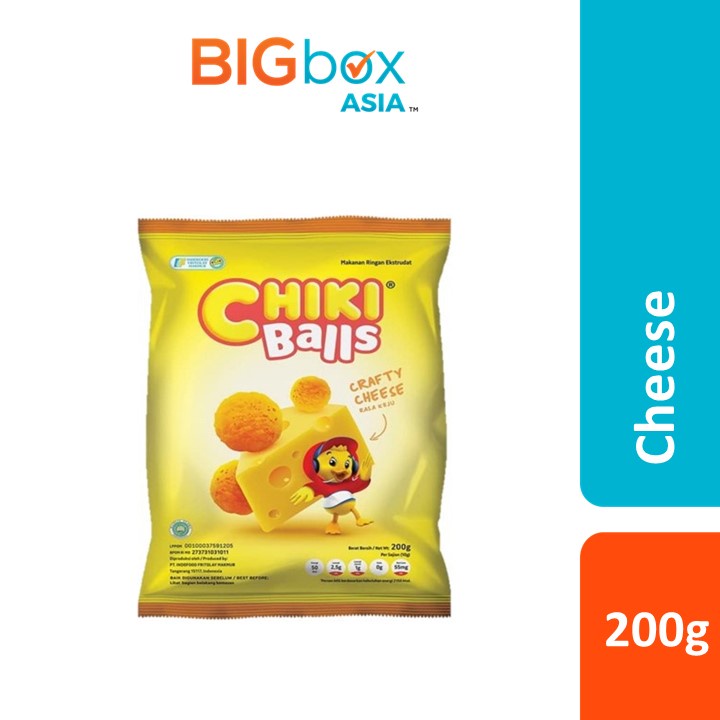 Jual Chiki Balls Rasa Keju Snack 200g | Shopee Indonesia