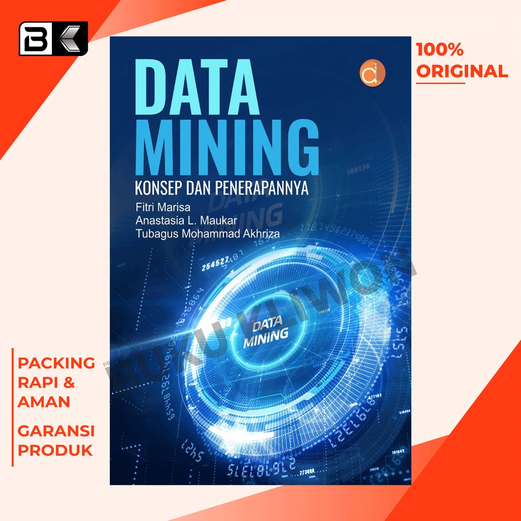 Jual Buku Data Mining Konsep dan Penerapannya Penulis Fitri Marisa BUKU ...